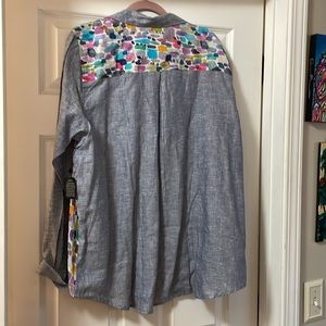 Apny | Tops | Apny Linen Shirt Size Xxl | Poshmark